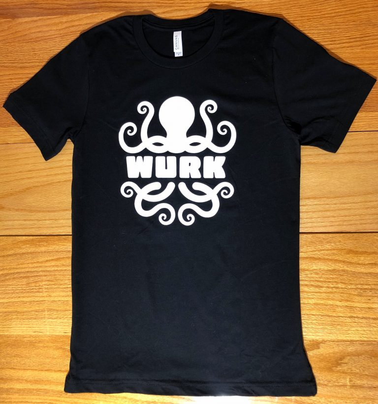 Wurk Logo Black T-Shirt - Wurk